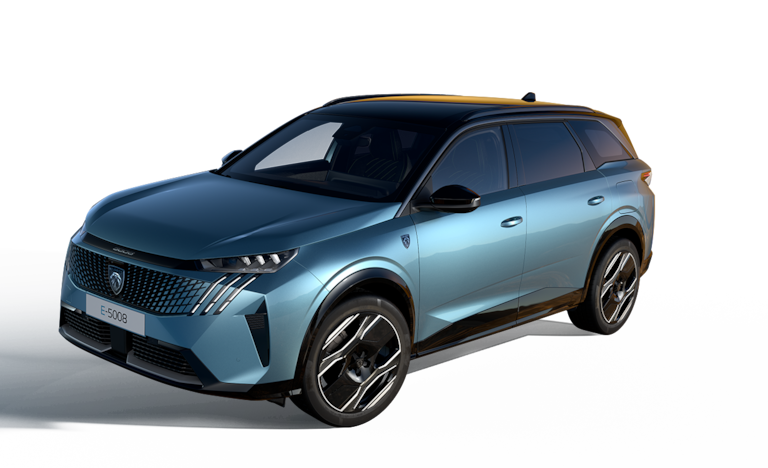 Der neue PEUGEOT E-5008 | Moderner 7-Sitzer SUV der Oberklasse | 100 % elektrisch, Plug-In ...